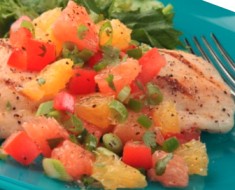 pan-fried-fish-fillet-grapefruit-balsamic-sauce - Dietplan-101